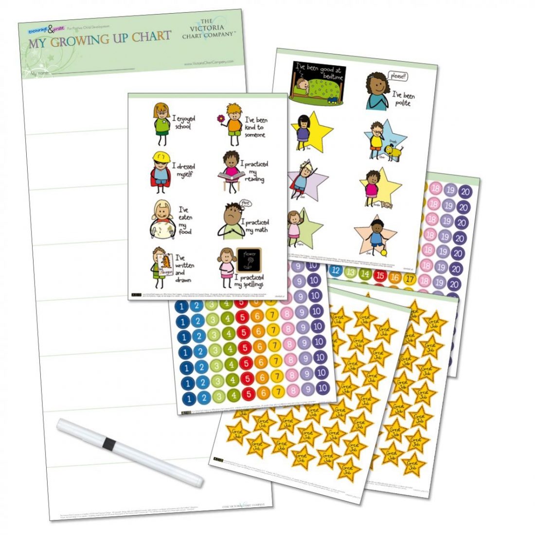 My Growing Up Reward Chart Review | Mini Van Dreams